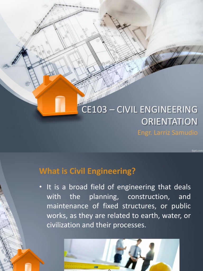 Civil Engineering Orientation | PDF | Egyptian Pyramids | Civil Engineering