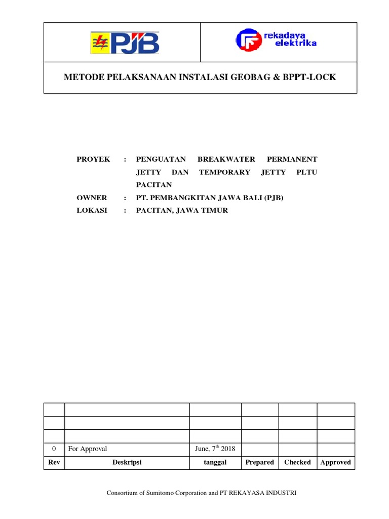 Install Geobag & BPPT-LOCK | PDF