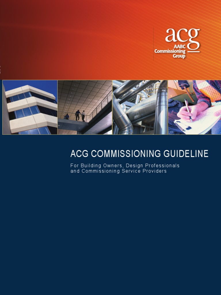 ACG Commissioning Guideline 2nd Edition | PDF | Hvac | Verification And ...