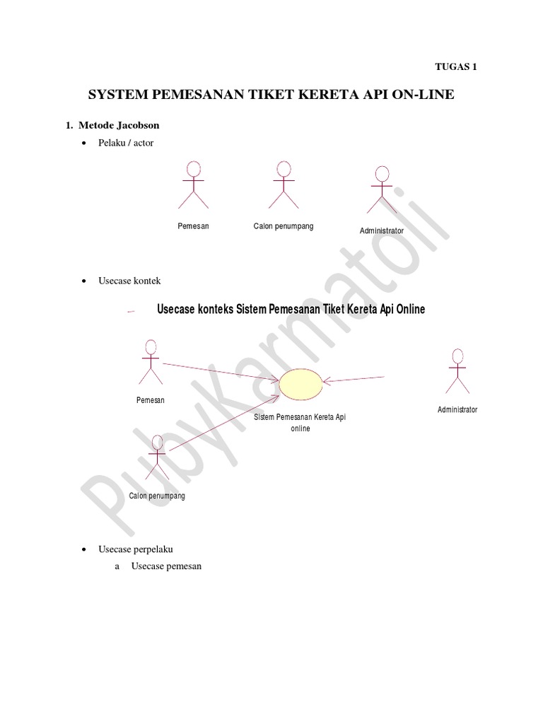 Contoh Pengembangan PBO | PDF