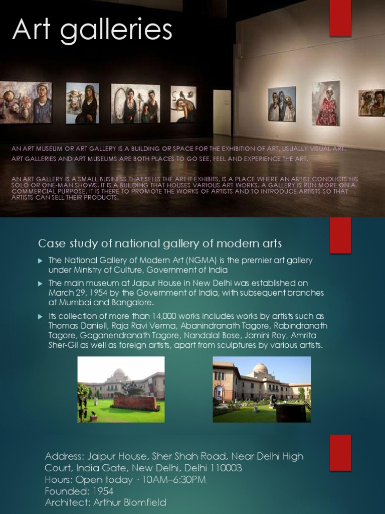 Art Galleries Case Study | PDF | Library And Museum