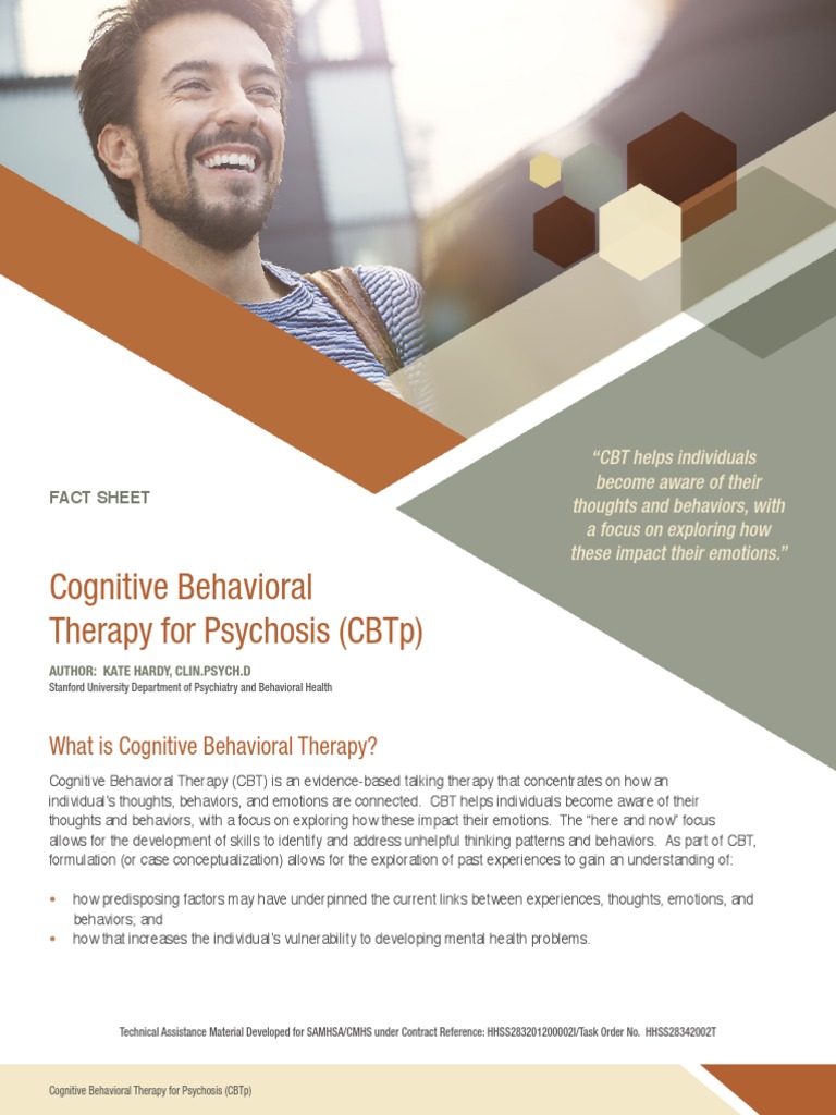 DH-CBTP Fact Sheet | PDF | Cognitive Behavioral Therapy | Behaviour Therapy