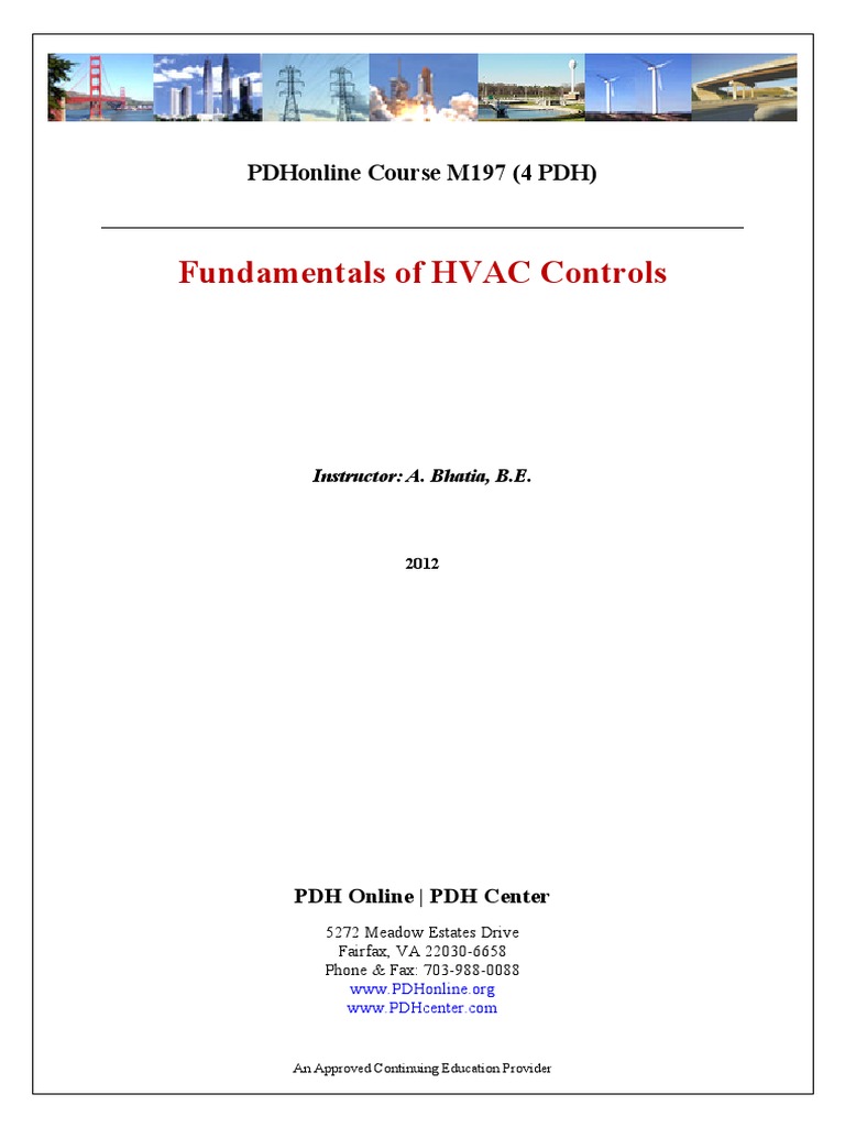 Fundamentals of HVAC Controls | PDF | Flow Measurement | Electrical ...