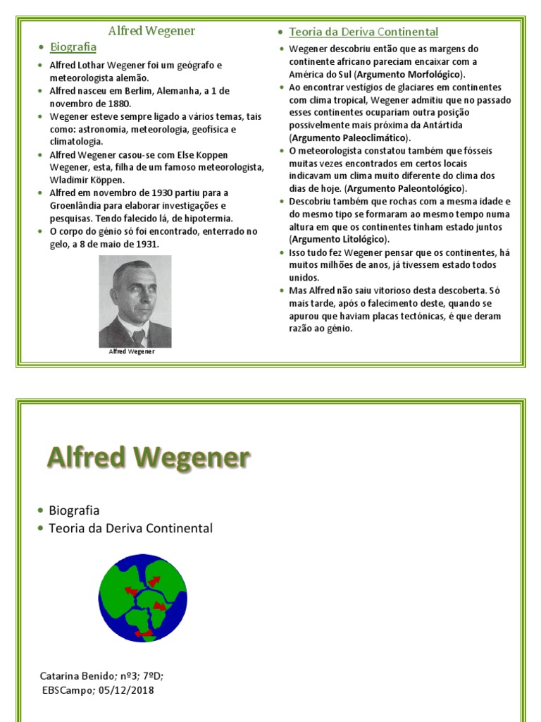 Alfred Wegener | PDF