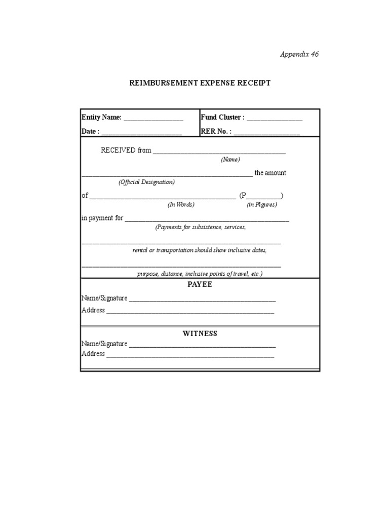 Appendix 46 - RER | PDF