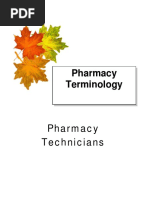 1.pharmacy Technician Study Guide | PDF | Agonist | Injection (Medicine)