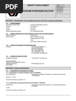 Caustic Soda Safety Data Sheet | PDF | Sodium Hydroxide | Dangerous Goods