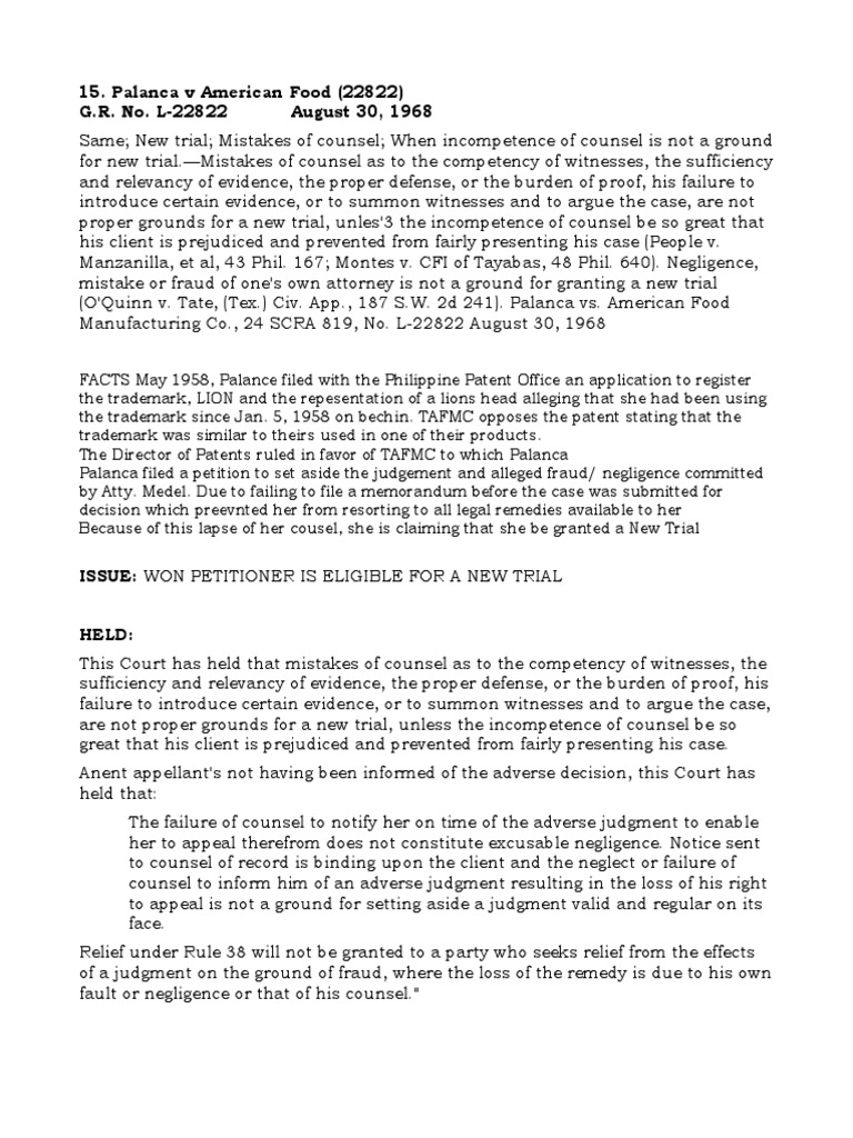 Digested Land Ti Assiged | PDF | Appellate Court | Pleading