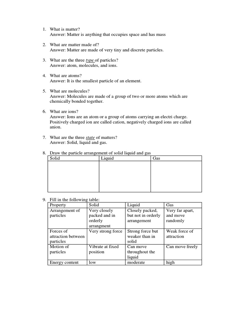 What Is Matter | PDF