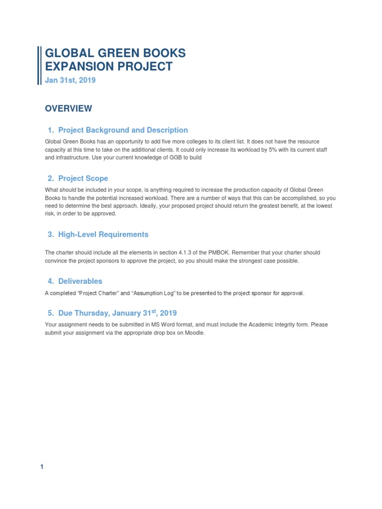 Global Green Books Charter | PDF | Business