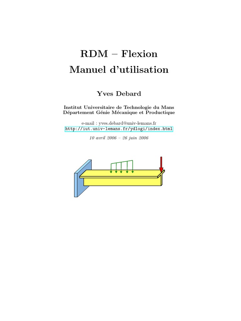 Calcul RDM en ligne pour poutres | PDF | Calcul des structures et ...