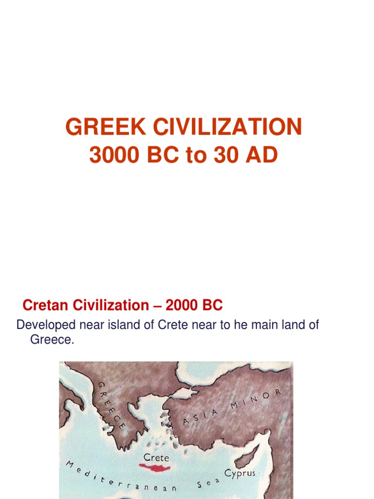 Greek Civilization 3000 BC To 30 AD | PDF | Roman Empire | Ancient Rome