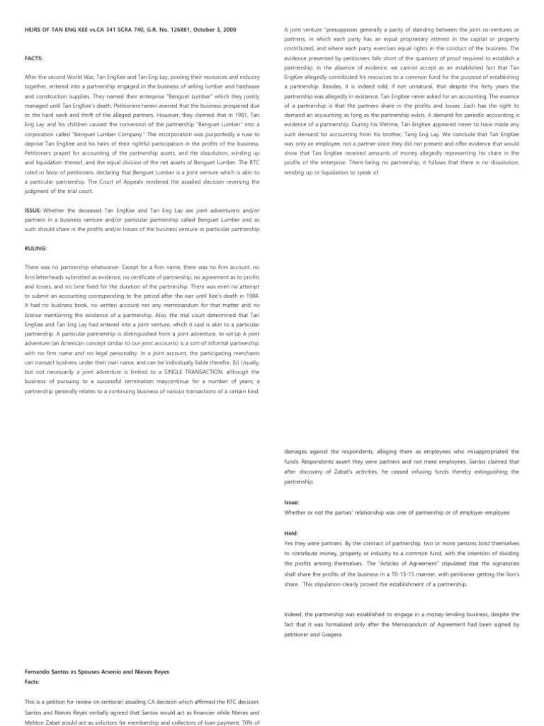 HEIRS OF TAN ENG KEE Vs - CA 341 SCRA 740, G.R. No. 126881, October 3 ...
