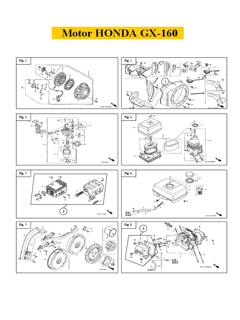 Honda Gx 160 Werkstatthandbuch