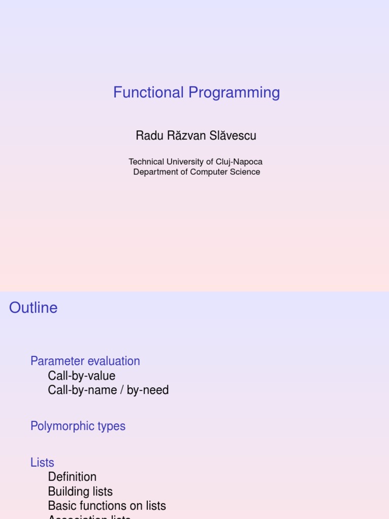 FP c03 NoAnim | PDF | Programming Paradigms | Computer Programming