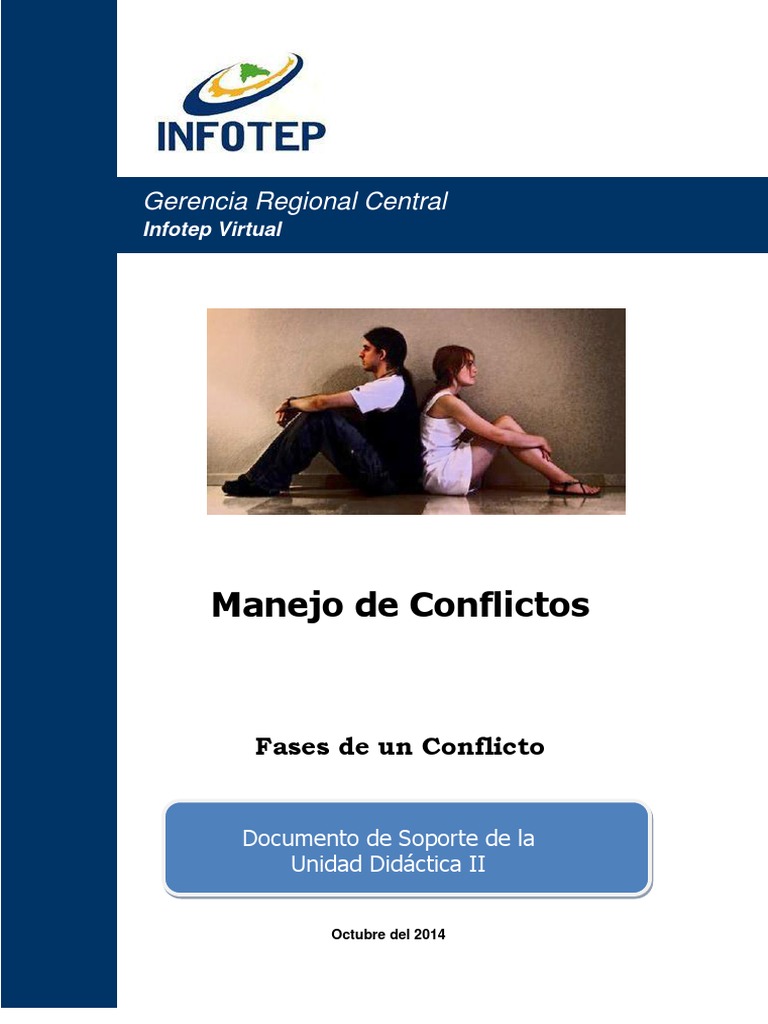 Unidad 2 Manejo De Conflicto Pdf Conflicto Proceso Sicología 7374