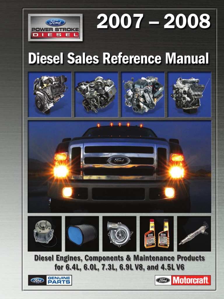 Diesel Sales Reference Manual | PDF | Diesel Engine | Fuel Injection
