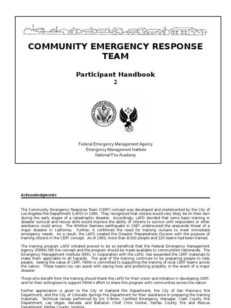 Safety Emergency Response Team | PDF | Emergency Management Institute ...