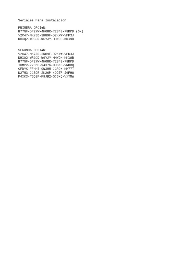Claves para Windows XP SP3 | PDF