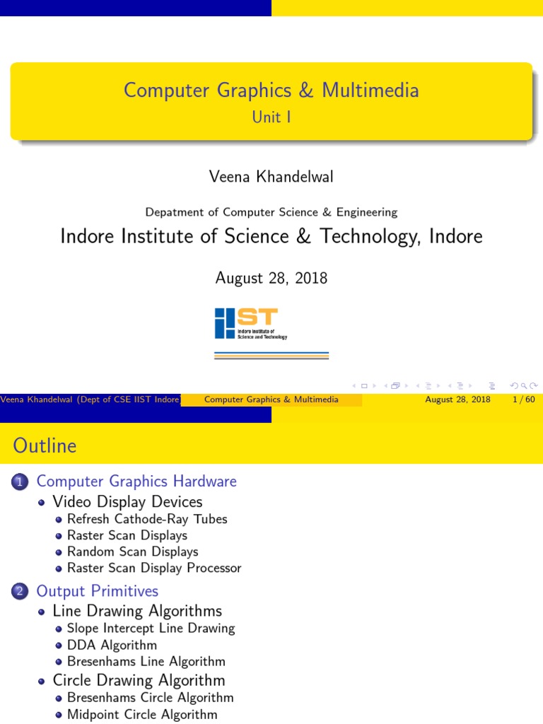 CG Unit | PDF | Cathode Ray Tube | Typefaces