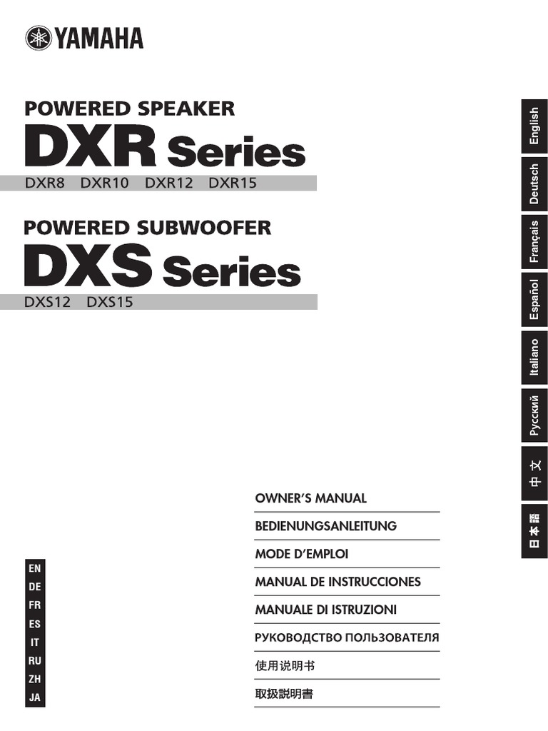 Dxr-Dxs Es Om c0 PDF | PDF | Electromagnetic Interference | Ac Power ...