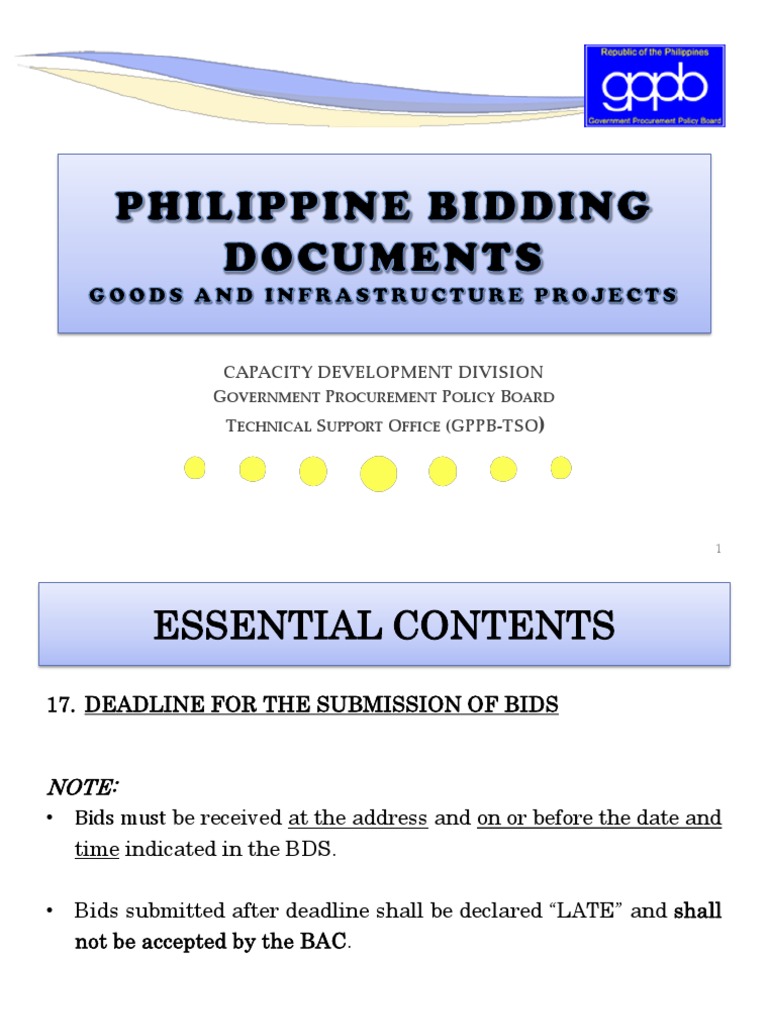 9 PBDS 1.pptx Report | PDF | Liquidated Damages | Specification (Technical Standard)