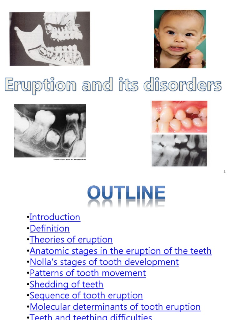 Tooth Eruption and Its Disorders Pediatric Dentistry | PDF | Tooth ...