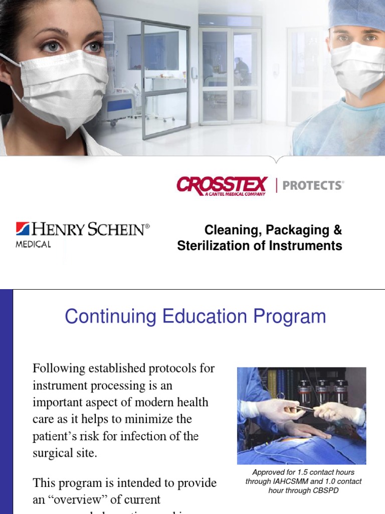 Instrument Reprocessing CE Course | PDF | Sterilization (Microbiology ...
