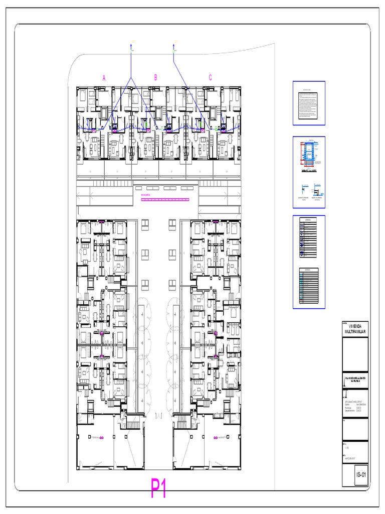 Planos Unsaac Model | PDF | Construyendo tecnología | Ingeniería de Edificación