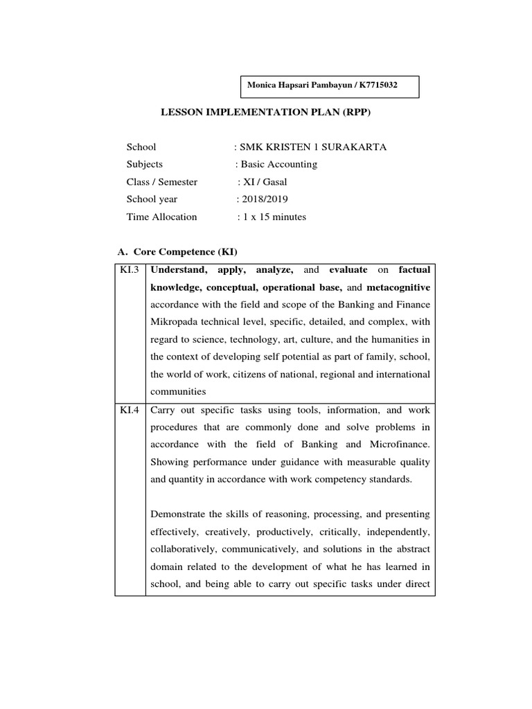 Judul Wahyu Purnomo PKL | PDF | Financial Statement | Accounting