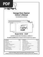 Genie 1035, 2035, 2036, 2055, 3035, 3055, 7035, 7055 Garage Opener ...