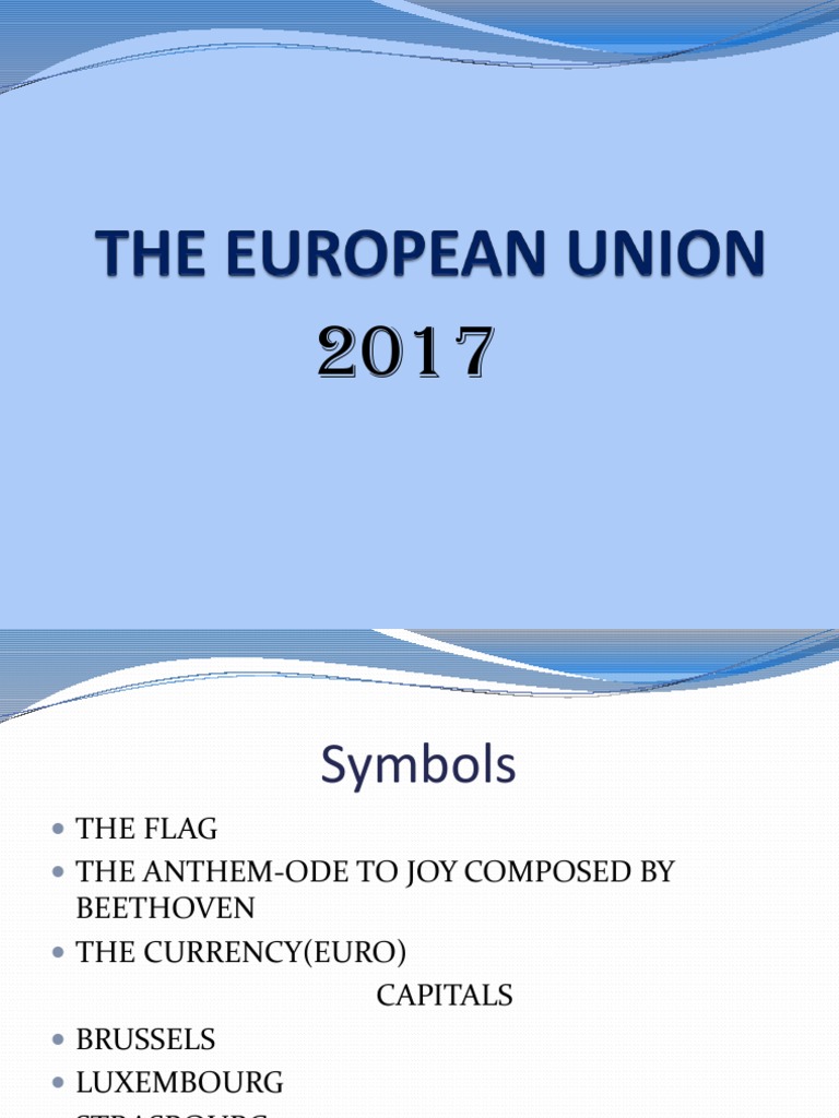 Overview of the European Union | PDF | European Union | International ...