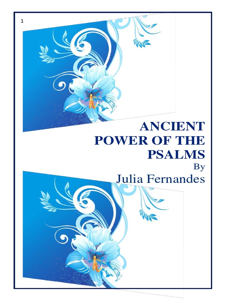Ancient Power of The Psalms | PDF | Psalms | Prayer