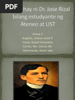 Pag-Aaral Ni Rizal Sa Ateneo | PDF