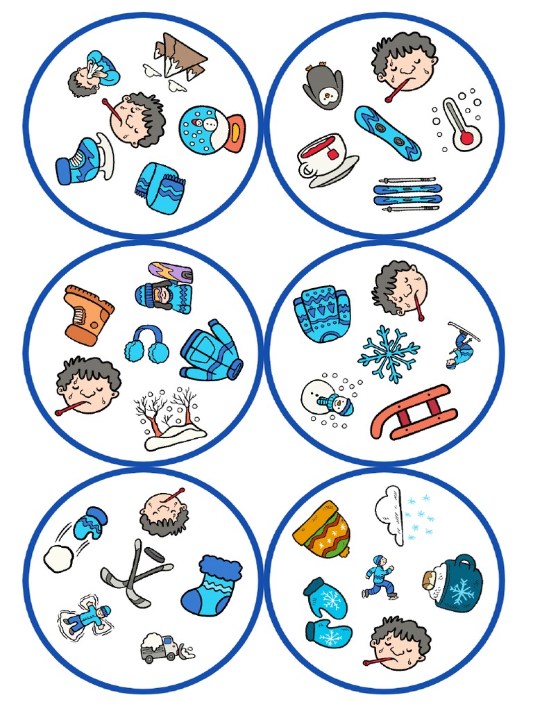 Dobble Winter Inamineofideas PDF | PDF