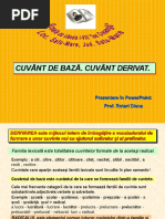 Familia Lexicala, Campul Lexical | PDF