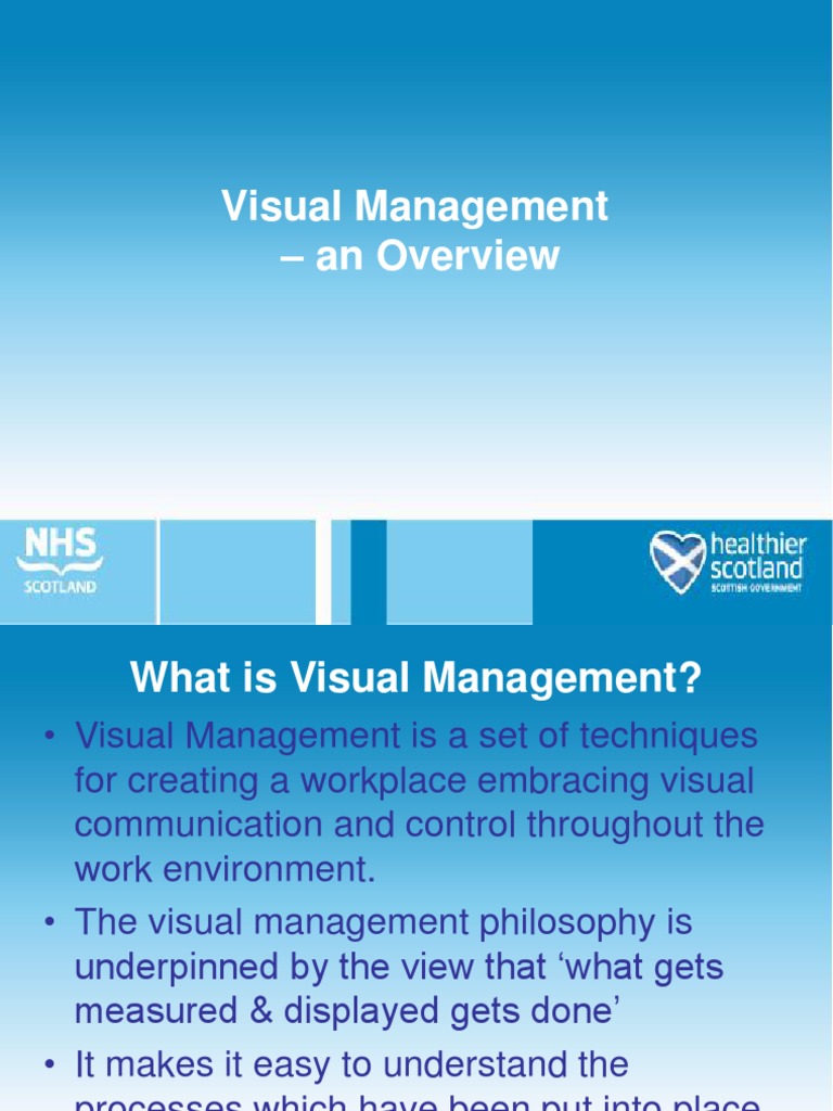 Visual Management - An Overview | PDF | Calibration | Information