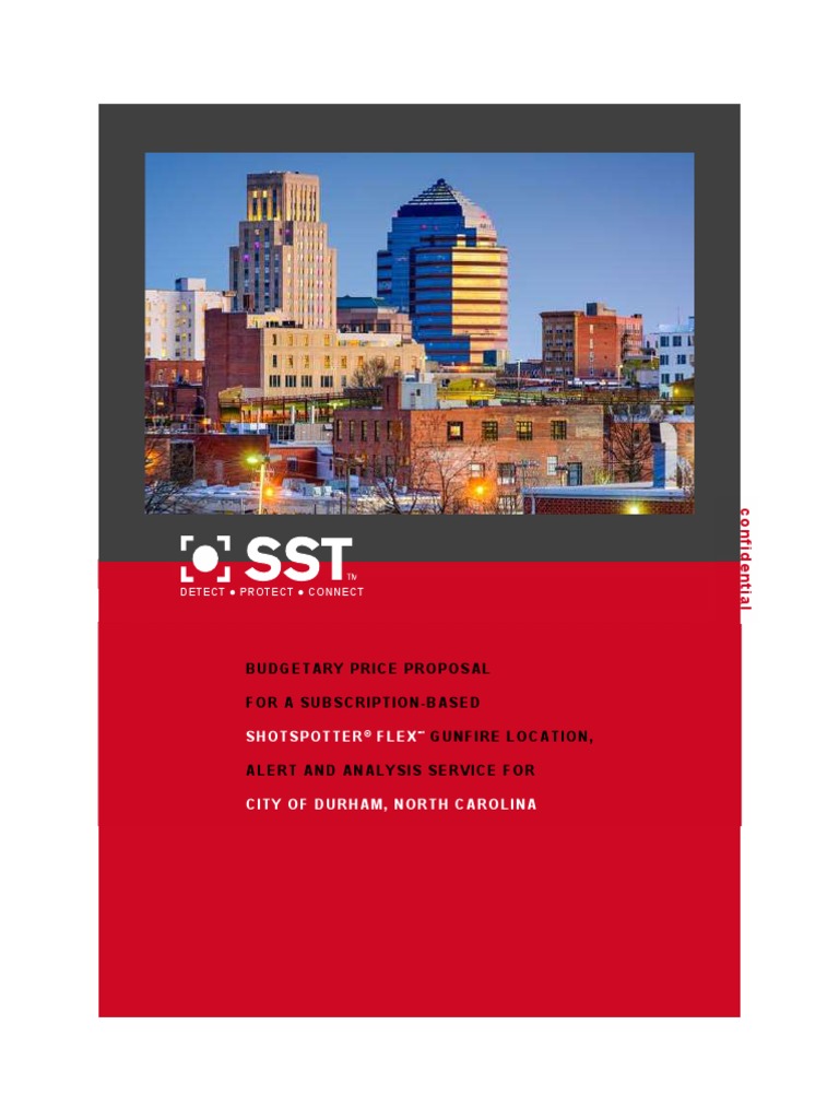 ShotSpotter Flex Proposal | PDF | License | Computing