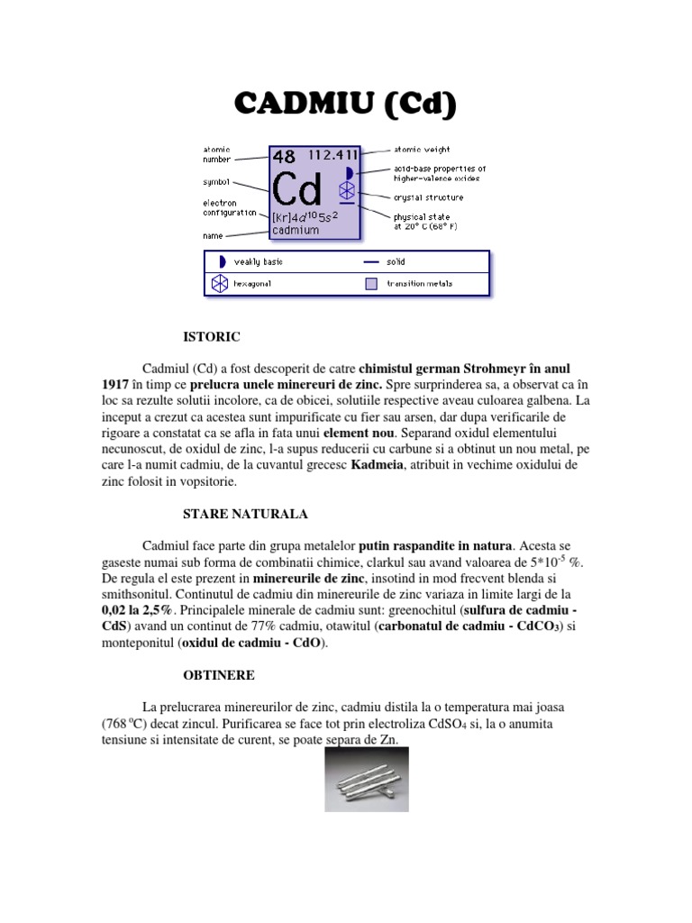 CADMIU | PDF