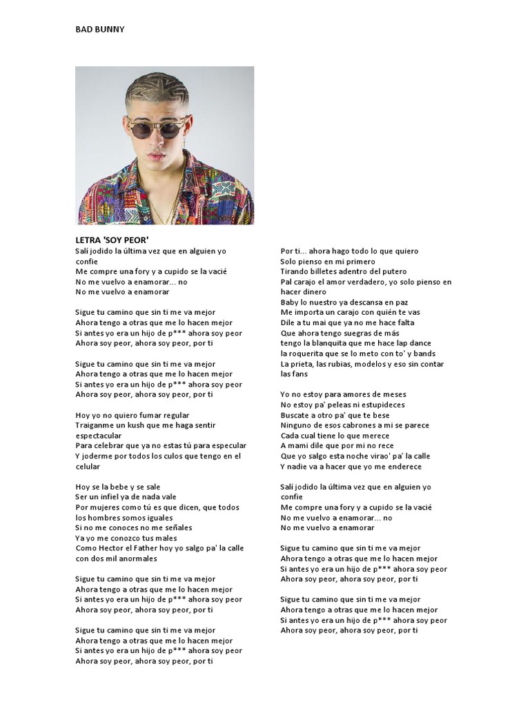 Bad Bunny | PDF | Ocio