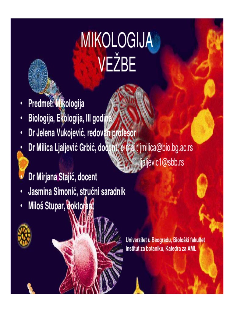 Mikologija Vezbe | PDF