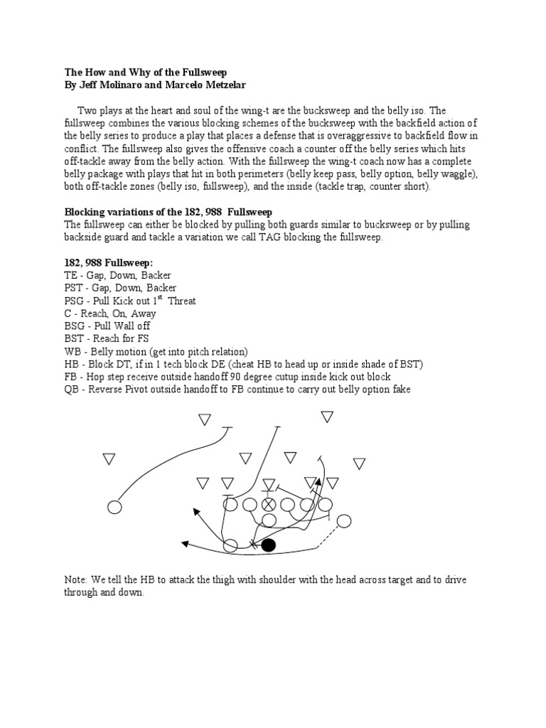 The How and Why of The Fullsweep by Jeff Molinaro and Marcelo Metzelar ...