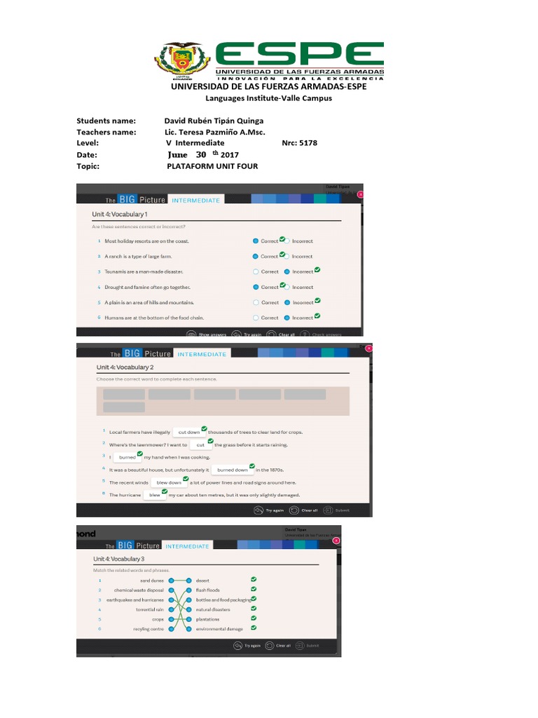 Universidad de Las Fuerzas Armadas-Espe | PDF