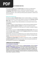 Protomaya: Origen y Diversidad Lingüística | PDF | Civilización maya ...