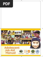 Adolescent Health Development Program Overview | PDF | Adolescence ...