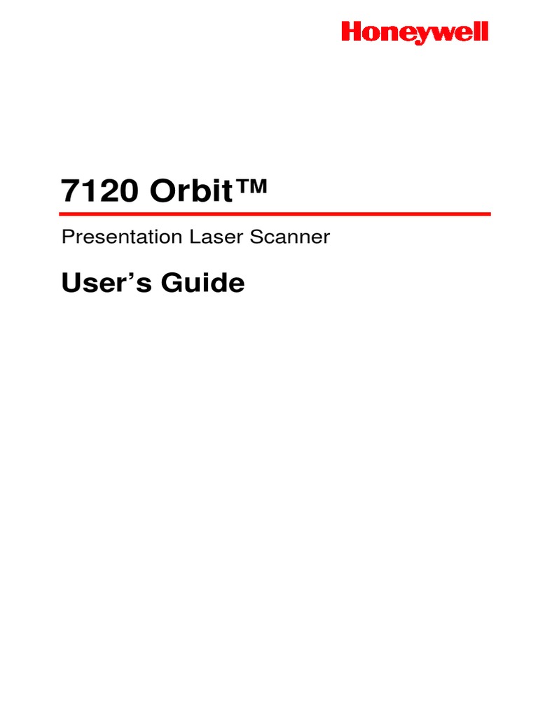 Orbit Barcode Scanner Ms7120 | PDF | Usb | Power Supply