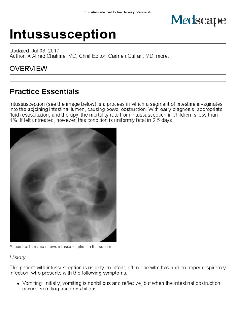 07 Intussusception and Midgut Volvulus - 2015-05-12 - AHC Media ...