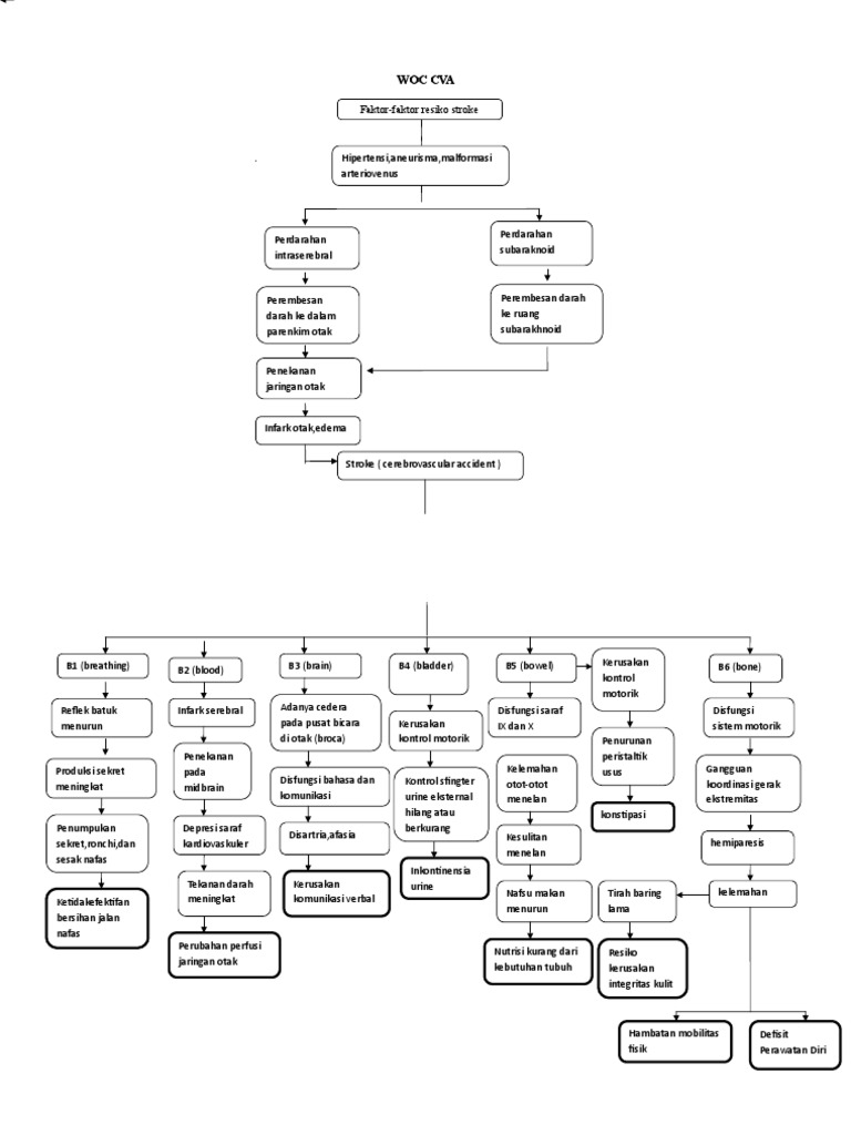 Pathway dan Manajemen CVA Infark | PDF