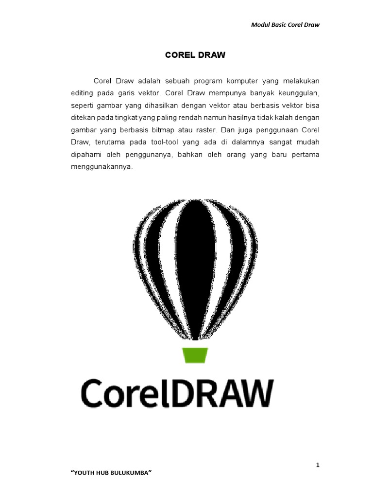 Rangga Modul Pelatihan Desain Corel Draw | PDF