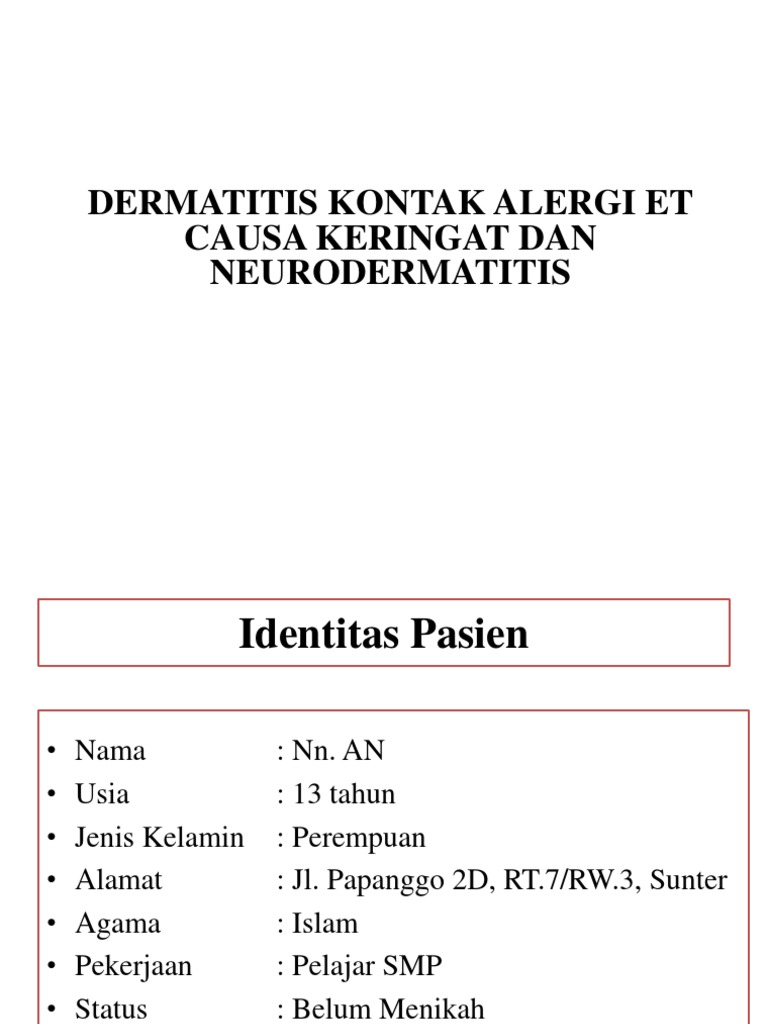 Dermatitis Kontak Iritan | PDF